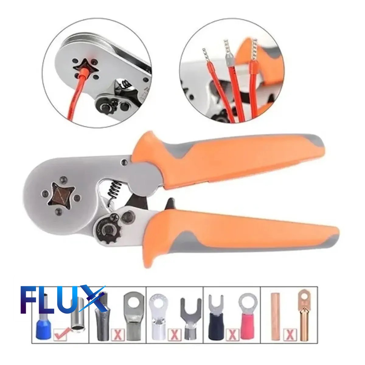 Pinza Crimpeadora Zoloda P/ Terminales Hasta 6mm Crimp-1